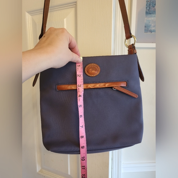 Dooney & Bourke | Bags | Dooney Bourke Blue Nylon Crossbody Bag | Poshmark